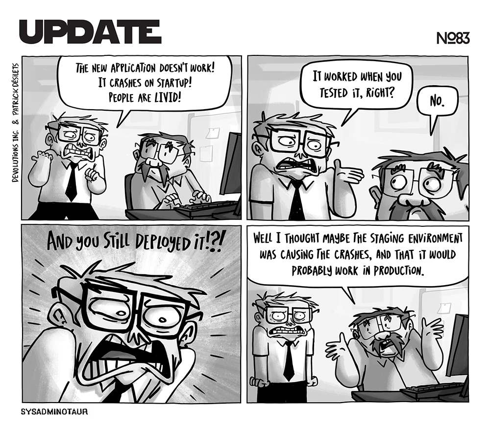No83. Update - Sysadminotaur